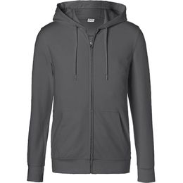 K&Uuml;BLER Kapuzensweatshirt K&Uuml;BLER "Sweat", Herren, Gr. M, grau (anthrazit), Obermaterial: 100% Baumwolle CO., Sweatshirts