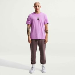 T-Shirt Nike "Nike Sportswear T-Shirt", Herren, Gr. XXL, lt magenta, Jersey, Obermaterial: 100% Baumwolle, bedruckt, unifarben, Basic h&uuml;ftbedeckend, Rundhals, Shirts T-Shirt, f&uuml;r Erwachsene, sportlich, mit coolem R&uuml;ckenprint