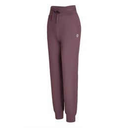 Leggings YEAZ "Leggings JUST BE", Damen, Gr. XL, US, rot, Obermaterial: 87% Nylon NY. 13% Elasthan EL., Hosen Leggings