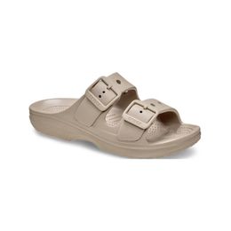 Sneaker Crocs "Saturday", Damen, Gr. 38, braun (taupe), Obermaterial: 50% Polyester PES. 50% Sonstiges Material (Ananasfaser) AM_PF ., Schuhe Sneaker