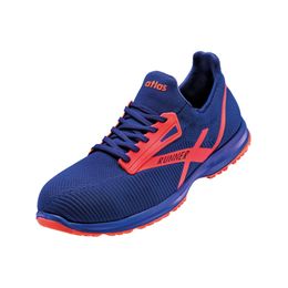 Sicherheitsschuh Atlas SCHUHE "Runner 45" Gr. 43, blau (neon blau), 43, Obermaterial: 100% Textilmaterial TEXMAT., Schuhe