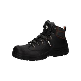 Sicherheitsschuh Helly Hansen "Aker Mid" Gr. 45, schwarz, 45, Obermaterial: 50% Rindsleder Leather cow. 50% Lammleder LEL., Schuhe