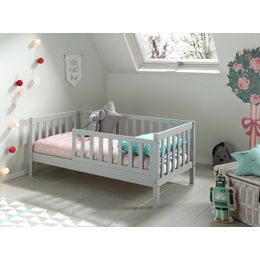 Vipack Kinder-/Juniorbett ca. 70x140 cm Grau