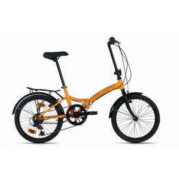 Dacapo Dacapo Faltrad 20'' Foldtech Klapprad 6 G&auml;nge RH 32 cm