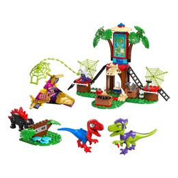 Lego&reg; Showdown am Baumhaus: Spidey-Rex vs. Gobby-Raptor