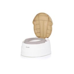 Chipolino T&ouml;pfchen 2 in 1 Step 2 Hocker Sitz Innenbeh&auml;lter Spritzschutz Deckel beige