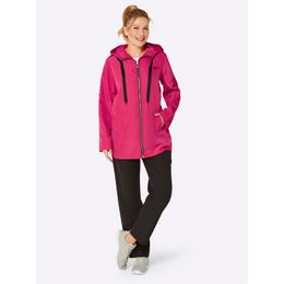 Catamaran Sports Damen Funktionsjacke mit Krempel&auml;rmeln, pink, Gr&ouml;&szlig;e 38
