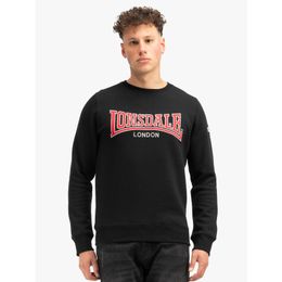 Lonsdale Herren Rundhals Sweatshirt schmale Passform BERGER LP181
