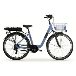MBM Elektro-Citybike NEW RHEA 26 Zoll, blau