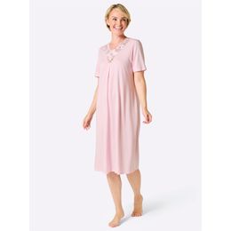 w&auml;schepur w&auml;schepur Damen Nachthemd, ros&eacute;, Gr&ouml;&szlig;e 36/38