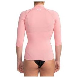 Funktionstop Billabong "Tropic Surf", Damen, Gr. XXL, rosa (flamingo), Obermaterial: 85% Microfaser, 15% Elasthan;, Tops