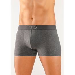 H.I.S. H.I.S Herren Boxer, grau-meliert, schwarz, navy, rot, blau, Gr&ouml;&szlig;e S