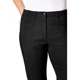 WITT Damen 7/8-Hose mit r&uuml;ckw&auml;rtigem Dehnbund, schwarz, Gr&ouml;&szlig;e 42