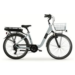 MBM Elektro-Citybike NEW RHEA 26 Zoll, grey