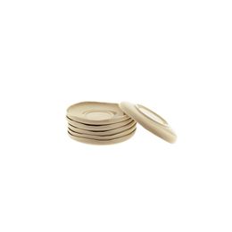 Pasabahce Wave Biscuit Unterteller aus hochwertigem Porzellan - 12,5 x 1,5 cm