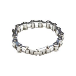 Halsreif Karl Kani "Karl Kani KK Retro Kani Bikechain Bracelet", silber, Halsketten, Damen, onesize