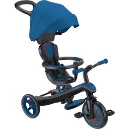 Dreirad Globber "EXPLORER TRIKE 4in1", blau, Dreir&auml;der, Kinder
