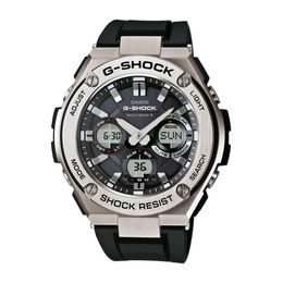 Funkchronograph Casio G-SHOCK, schwarz, Armbanduhren, Herren, Armbanduhr, Herrenuhr, analog, digital, automatischer Kalender