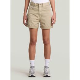 G-Star Raw 5-Pocket-Hose G-STAR "Loose 5 Pocket Shorts", Damen, Gr. 27, dk brick gd, Obermaterial: 50% Baumwolle, 48% Baumwolle, 2% Elasthan, Hosen 5-Pocket-Hose