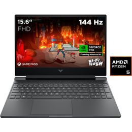 HP Gaming-Notebook "Victus 15-fb3051ng", mica silber, 16 GB RAM 1.000 GB SSD, Ryzen 5, Windows 11 Home, Notebooks