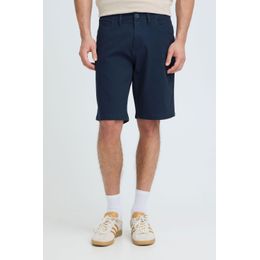 Chinoshorts Blend "BHStipo", Herren, Gr. L, US-Gr&ouml;&szlig;en, marineblaus, Web, 98% Baumwolle, 2% Elasthan, Strukturmuster, normal knielang, Hosen Chinoshorts, Basic Chino-Shorts mit G&uuml;rtelschlaufen