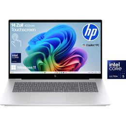 HP Notebook "OmniBook 7 17-dc0079ng", glacier silber, 16 GB RAM 512 GB SSD, Core Ultra 5, Windows 11 Home, Notebooks