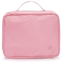 Kosmetiktasche Heys "The Basic Toiletry Bag", Damen, Gr. B/H/T: 32,5cm x 27,5cm x 9cm, pink (dusty pink), Polyester, Taschen Kosmetiktasche, Kulturbeutel Toiletry Bag Wash Bag