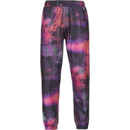 Jogginghose Just Rhyse "Just Rhyse Just Rhyse Tropical Ilussion Sweatpants", Herren, Gr. S, US-Gr&ouml;&szlig;en, colorot, 80% Polyester, 20% Baumwolle, normal, Hosen Jogginghose
