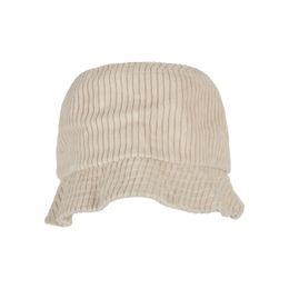 Trucker Cap Flexfit "Flexfit Accessoires Big Corduroy Bucket Hat", Herren, Gr. onesize, sanftes wei&szlig;, 100% Baumwolle, unifarben, Caps