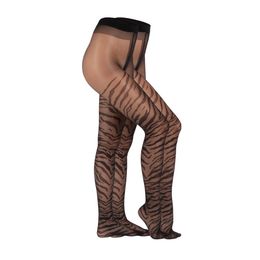 Feinstrumpfhose Camano "2er Pack", Damen, Gr. M, schwarz (schwarz, tiger), 90% Polyamid, 10% Elasthan, Strumpfhosen Feinstrumpfhose