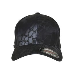 Flex Cap Flexfit "Flexfit Unisex Flexfit Kryptek Cap", Gr. S/M, schwarz (typhon), 100% Polyester, Caps