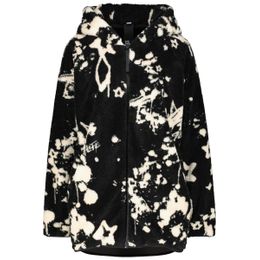 alife and kickin Sweatjacke ALIFE & KICKIN "Damen JacquelineAK T &Uuml;bergangsjacke, Jacke", Damen, Gr. S, moonless, 100% Polyester, Sweatjacken Sweatjacke, leichte Kuschel-Jacke mit Stehkragen und Rei&sect;verschluss