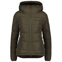 alife and kickin Winterjacke ALIFE & KICKIN "Damen JuanaAK Winterjacke, gef&uuml;tterte Jacke", Damen, Gr. M, grau (stone), 100% Polyester, Basic, normal Po-bedeckend, Rippb&uuml;ndchen, Jacken Winterjacke, Kurze warme Jacke mit gef&uuml;tterter Kapuze, in schmaler Passform