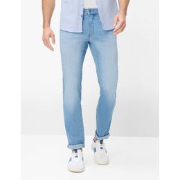 5-Pocket-Jeans Brax "Style CHUCK", Herren, Gr. 40, L&auml;nge 30, hellblau, Denim/Jeans, 92% Baumwolle, 6% Elastomultiester, 2% Elasthan, Jeans 5-Pocket-Jeans