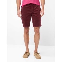 Bermudas Brax "Style BALU", Herren, Gr. 40, Normalgr&ouml;&szlig;en, dunkelrot, Web, 51% Baumwolle, 32% Lyocell, 14% Viskose, 3% Elasthan, Hosen Bermudas