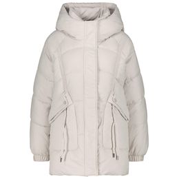 alife and kickin Winterjacke ALIFE & KICKIN "Damen GlorianaAK A Winterjacke, Jacke", Damen, Gr. L, stone, 100% Polyester, Jacken Winterjacke