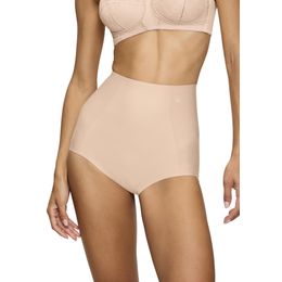 Shapingpants Triumph "Medium Shaping Series", Damen, Gr. L, beige, Microtouch, Obermaterial: 53% Elasthan, 47% Polyamid, figurbetont, Unterhosen, gl&auml;ttend und formend, mit medium Shape-Effekt