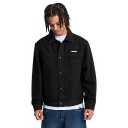 Outdoorjacke DC Shoes "Ethos", Herren, Gr. XS, schwarz tint, Obermaterial: 75% Walkfrottier, 25% Walkfrottier;, Jacken Outdoorjacke