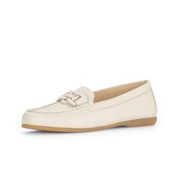 Slipper Gabor "Slipper", Damen, Gr. 41, creme, Schuhe Slipper