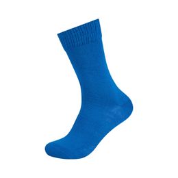 Socken CAMP DAVID "6er Pack", Damen, Gr. 39-42, nautical blau, 80% Baumwolle, 18% Polyamid, 2% Elasthan, uni, Socken Socken