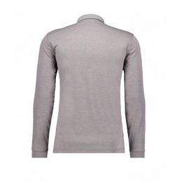 Poloshirt Ragman, Herren, Gr. XL, silber (silbergrau), Piqu&eacute;, 70% Baumwolle 30% Polyester, regular fit, ohne Ausschnitt, Shirts