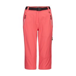 Caprihose Killtec "KOS 240 WMN CPR PNTS", Damen, Gr. 36, Normalgr&ouml;&szlig;en, orange (koralle), Obermaterial: 100% Polyester.Futter: 65% Polyester, 35% Baumwolle, Hosen Caprihose, Damen-Funktionscaprihose: wasserabweisend, schnelltrocknend, Stretch