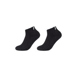 Sneakersocken s.Oliver "3er Pack", Damen, Gr. 43-46, schwarz, 98% Polyester, 2% Elasthan, uni, Socken Sneakersocken