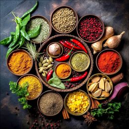 Pro Art Glasbild SPICE CREATION