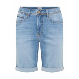 Bermudas Brax "Style CHRIS B", Herren, Gr. 46, Normalgr&ouml;&szlig;en, denim, Denim/Jeans, 73% Baumwolle, 19% Lyocell, 6% Elastomultiester, 2% Elasthan, Hosen Bermudas