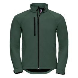 Russel Athletic Jerzees Colours Herren Jacke, wasser- und windabweisend (Flaschengr&uuml;n)