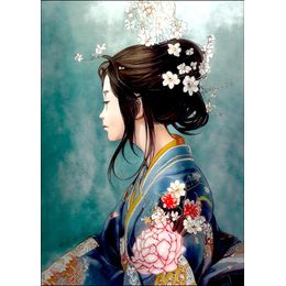 Pro Art Aludibondbild GEISHA I