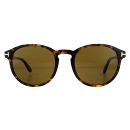 Tom Ford Lunettes De Soleil Dante FT0834 52J Sombre Havane Roviex Brun