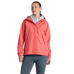 Craghoppers - "Ossus" Jacke, wasserfest f&uuml;r Damen (Dunkle Koralle)