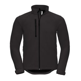 Russel Athletic Russell - Softshelljacke f&uuml;r Herren (Schwarz)